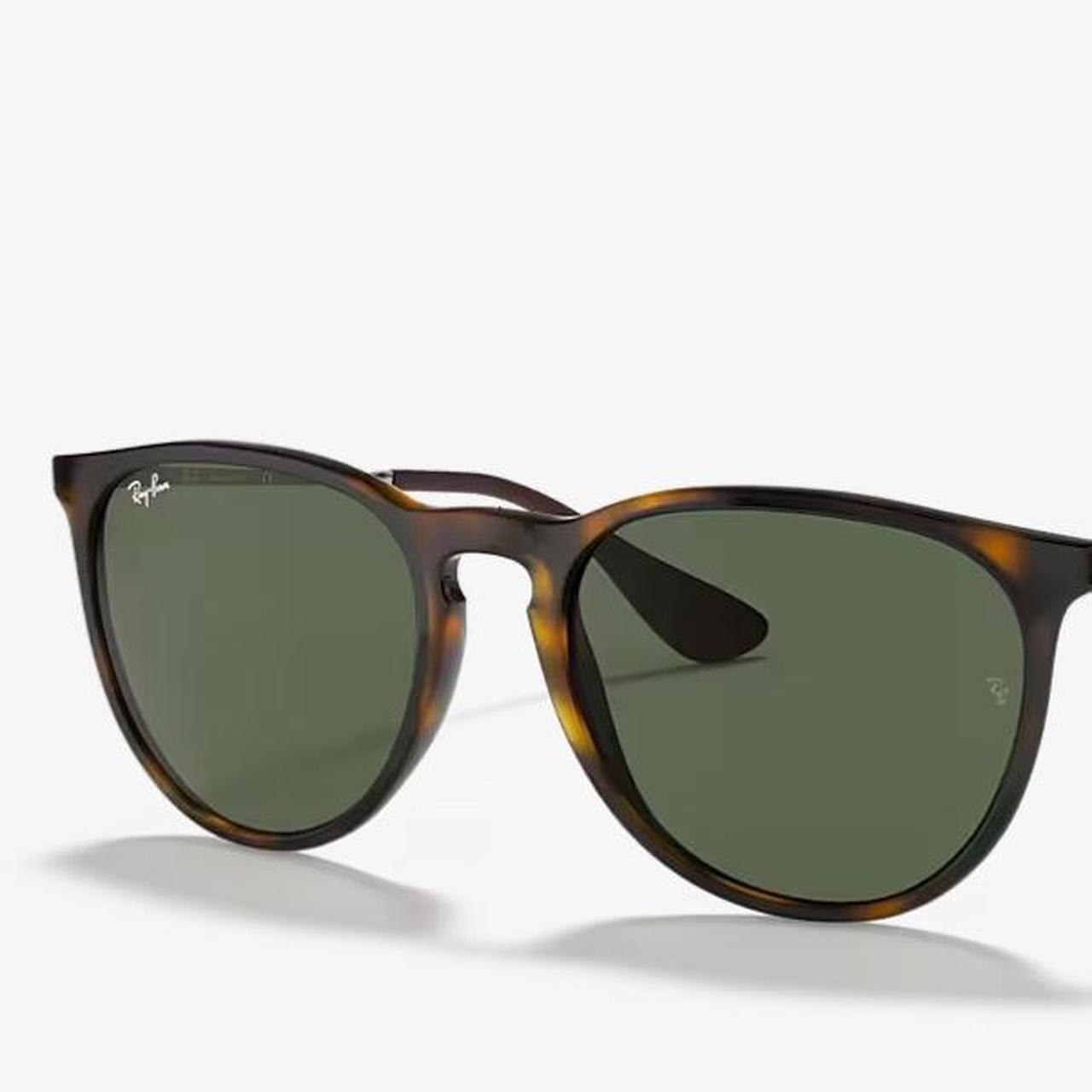 Ray Ban Erica Women’s green frame worn once - Depop