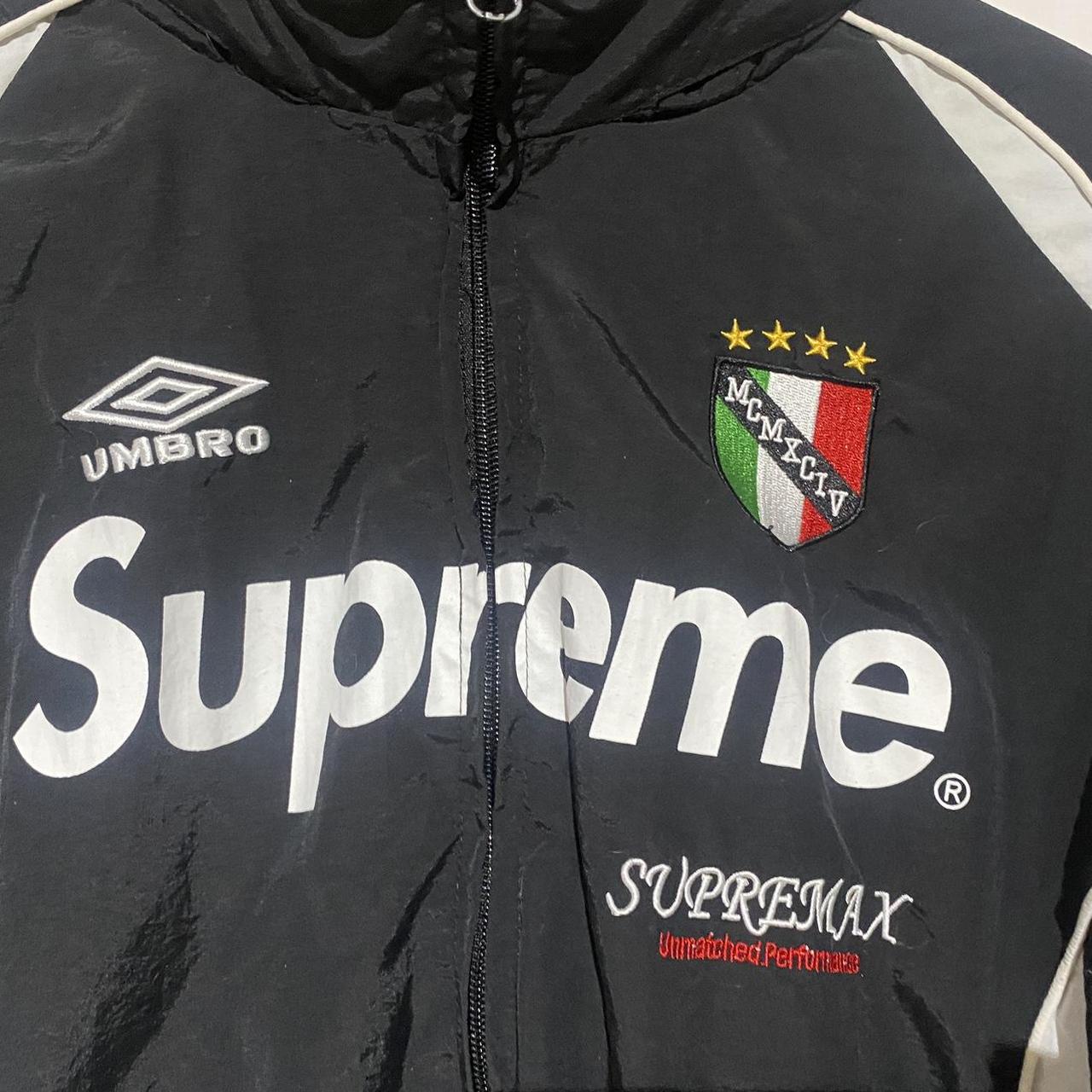 supreme x umbro italia track jacket #streetwear... - Depop