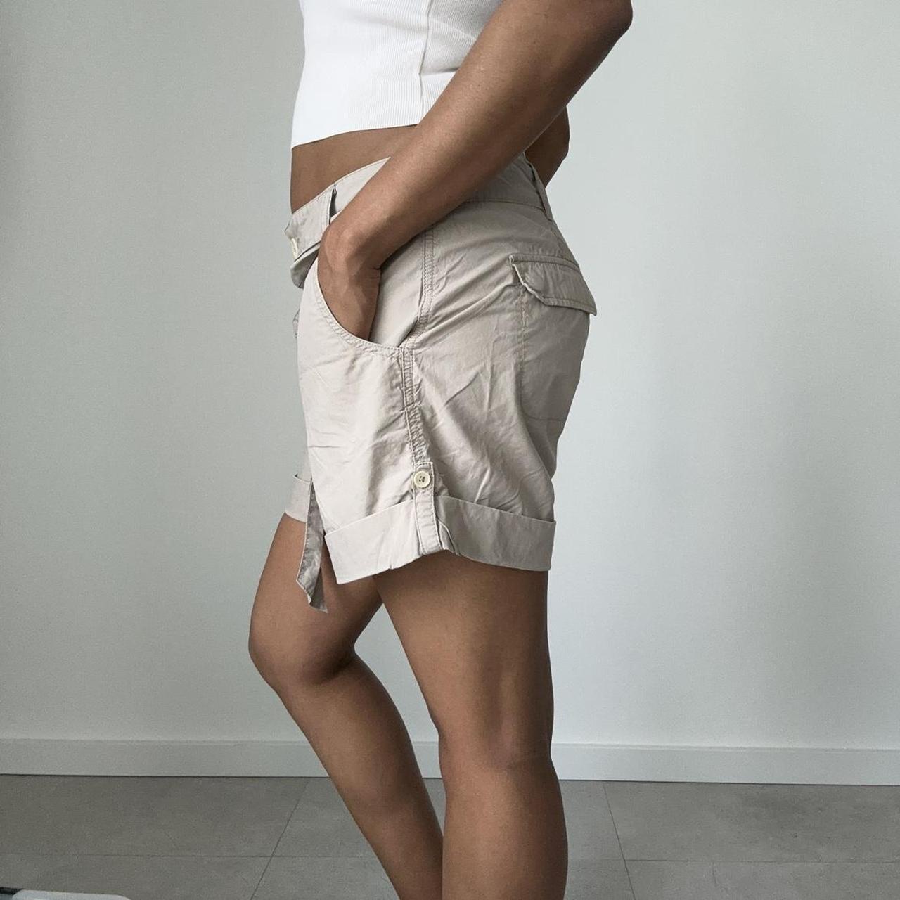 Calvin Klein cargo shorts. Size 8, shown on me as... - Depop