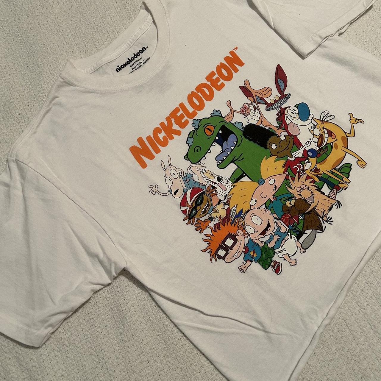 Brand : Nickelodeon • Size : L • casual tee with... - Depop