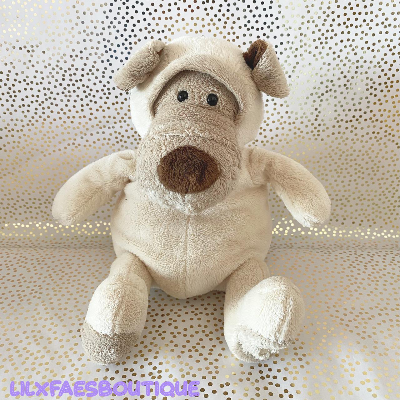 10" Jomanda soft toy plush wolf bear In excellent... | Depop