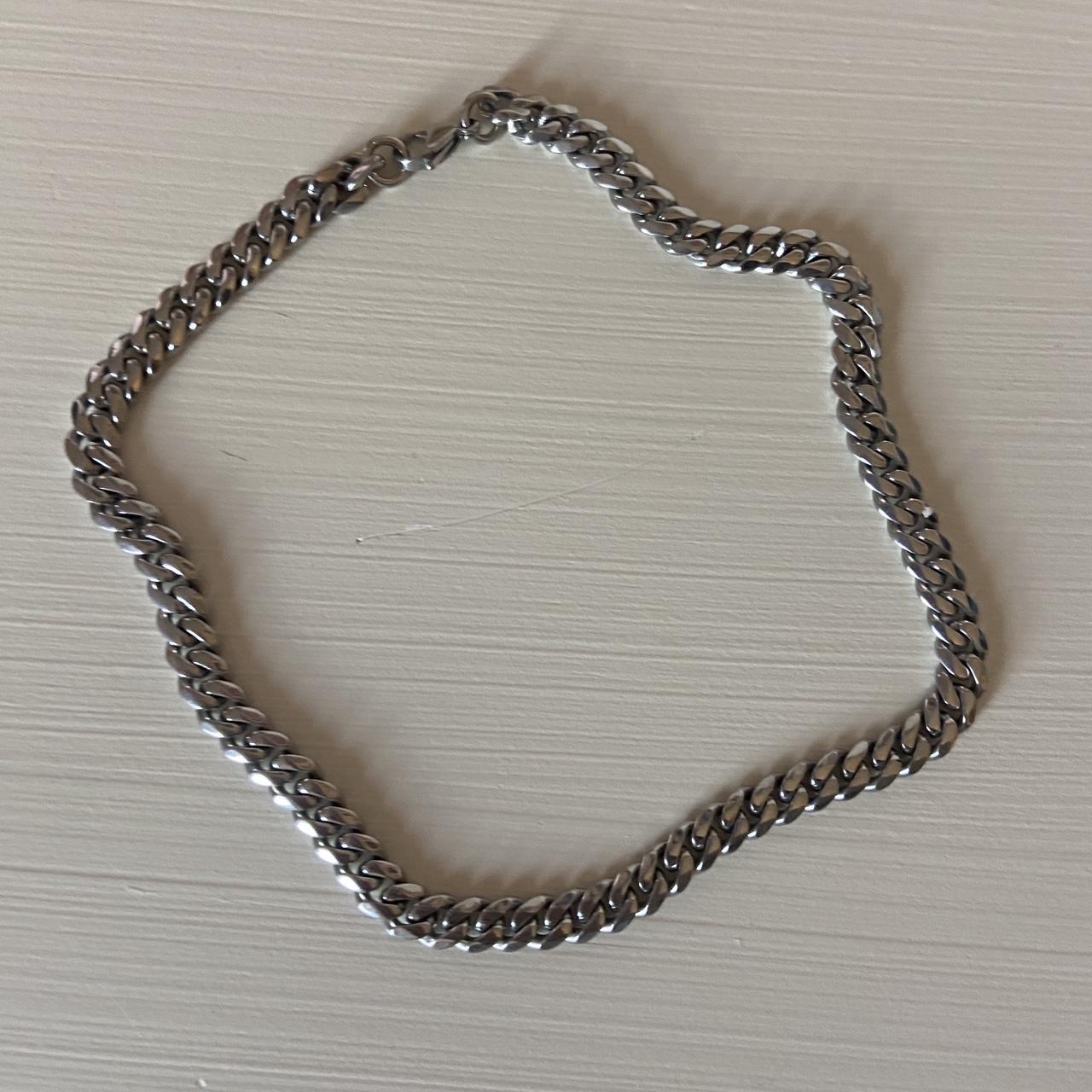 Hard Jewelry 18” 8mm stainless steel cuban chain in... | Depop