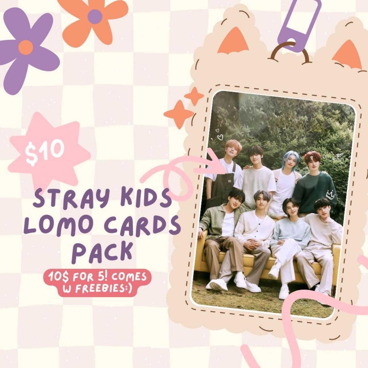 Stray Kids lomo card set! 10 cards PLUS freebies for... | Depop