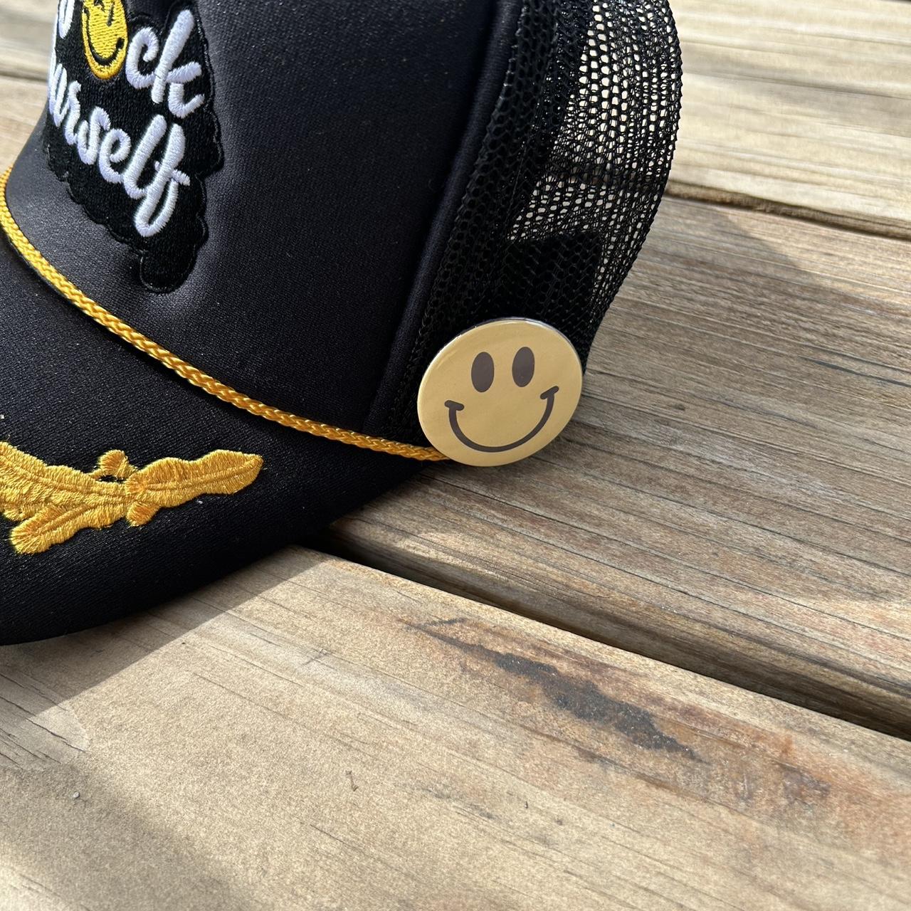 Go FU@ck your self brand new trucker hat. With buttons. | Depop