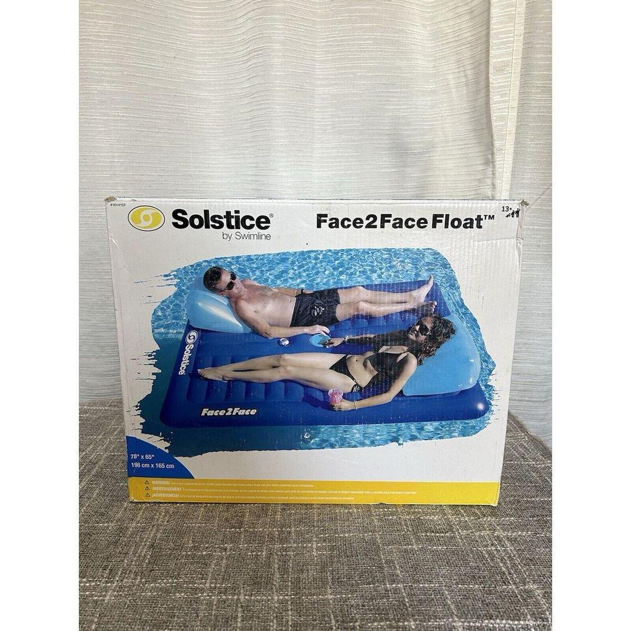 Swimline Solstice Face 2 Face Float Pool Summer... | Depop