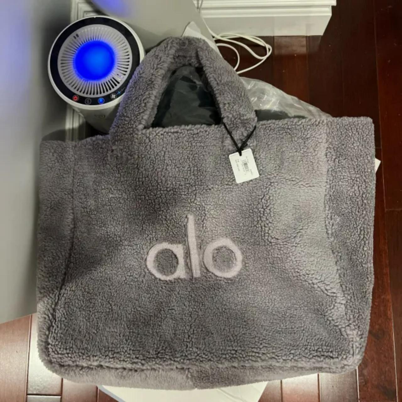 Alo Grey Tote Bag. Brand new! One sized. Super... - Depop
