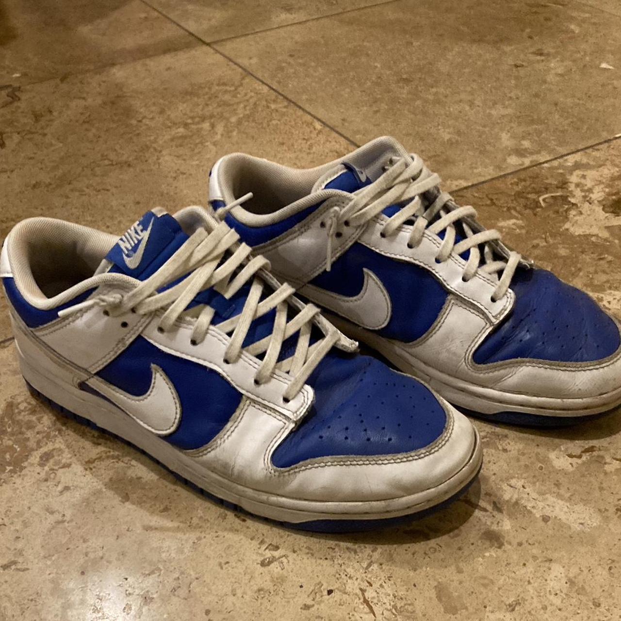 Nike Dunk Racer Blue Low - good condition only... - Depop