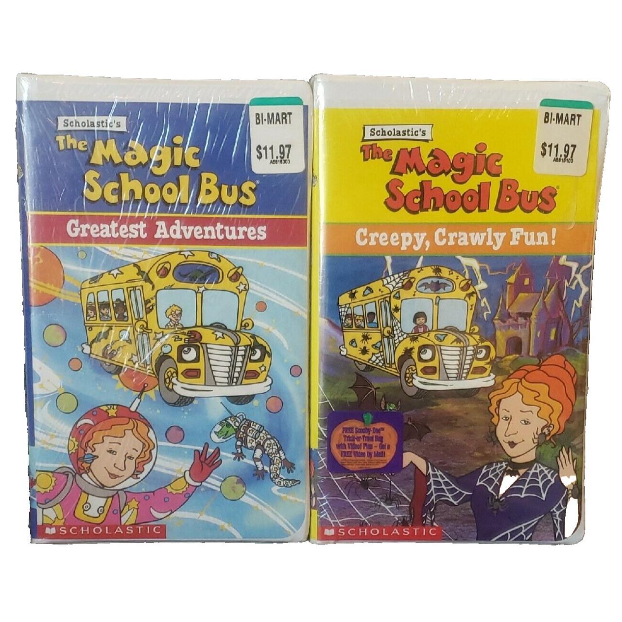 Magic School Bus VHS Lot Halloween Creepy Crawly Fun... | Depop