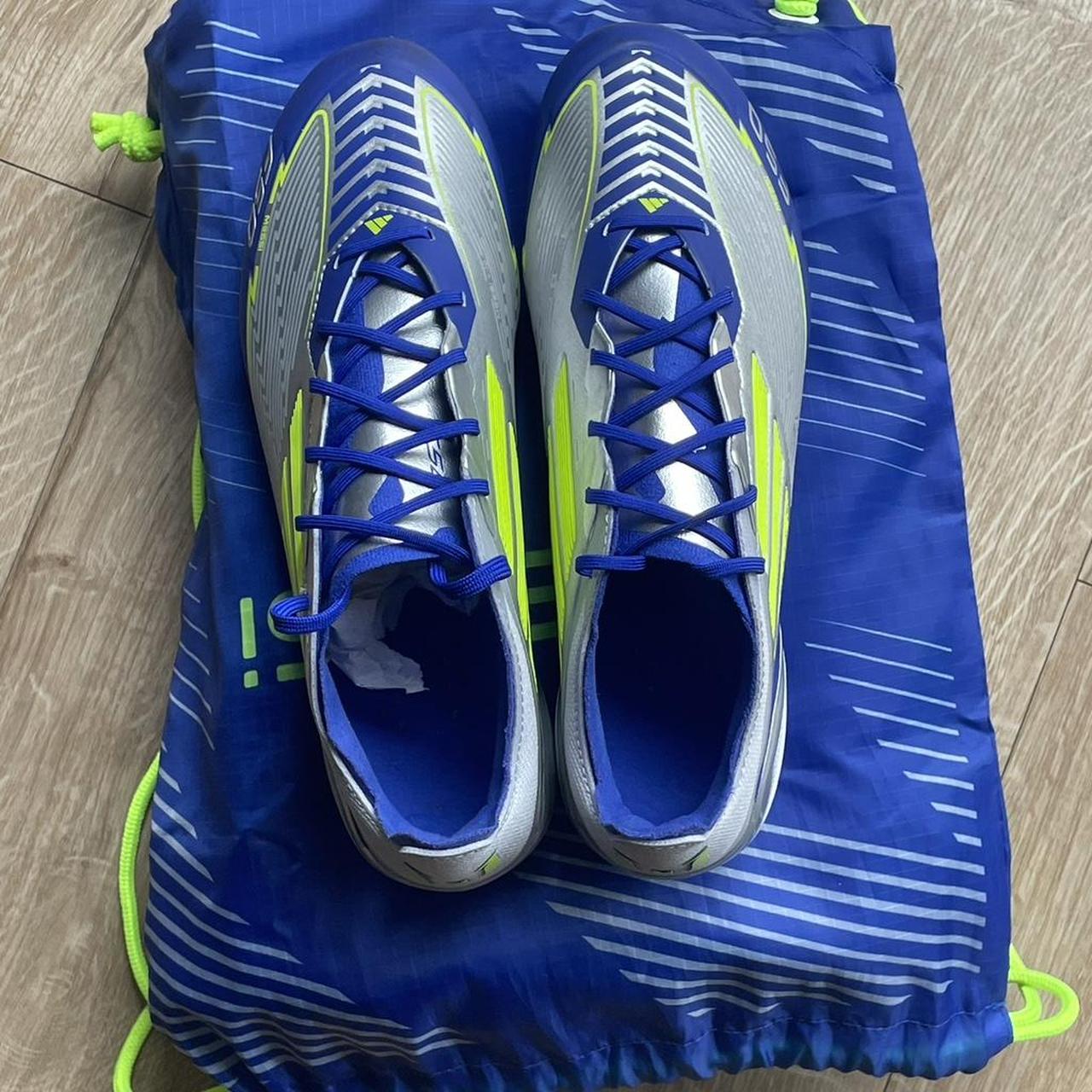 Adidas F50 Elite Messi Blue / Silver FG – UK 6... | Depop