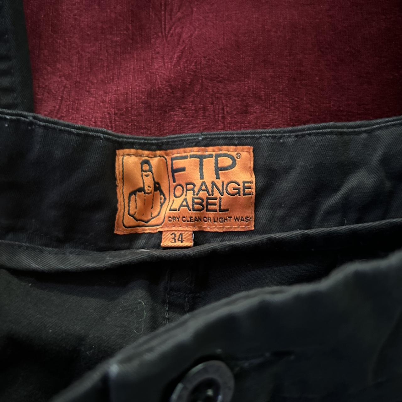 Black FTP cargo pants Sz 34 have a baggy fit No... | Depop