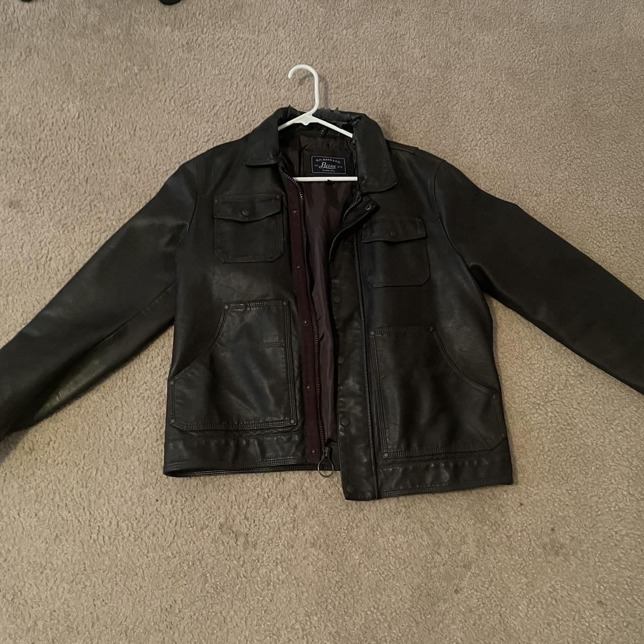 Leather Jacket - Depop