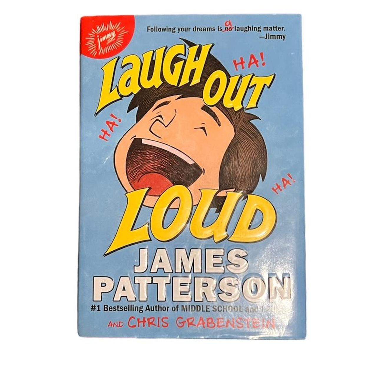 laugh out loud book by james patterson, unused. - Depop