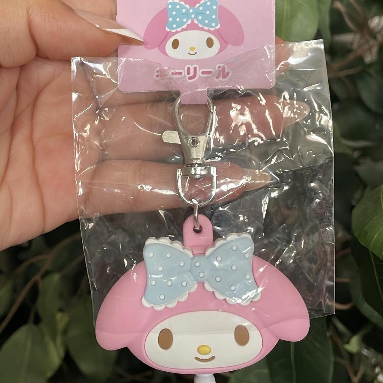 Sanrio My melody keychain with extendable string... - Depop