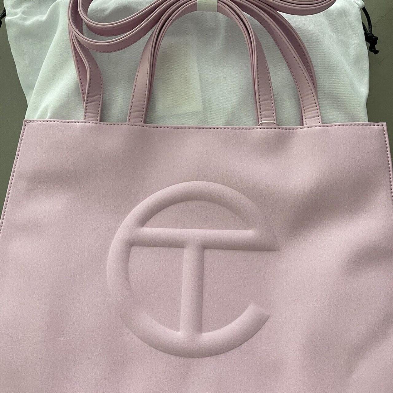 Telfar Bubblegum Medium Shopping Bag Purse Vegan... - Depop