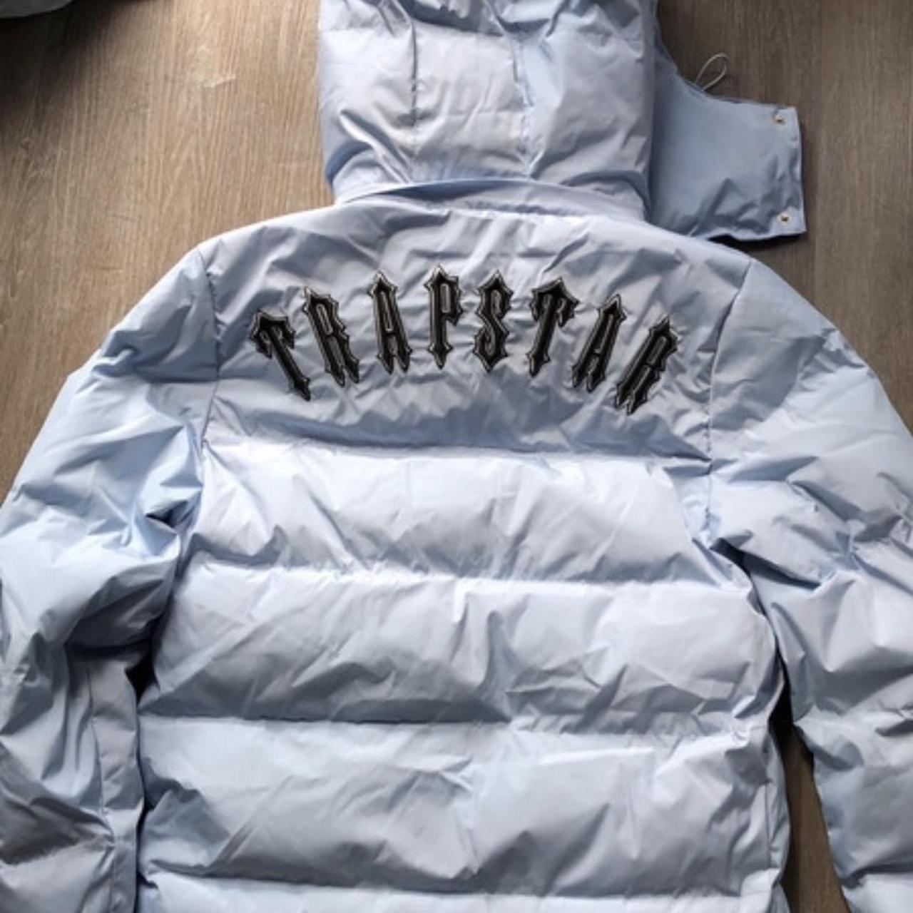 Trapstar Ice Blue Irongate Puffer Men’s Xs Brand... - Depop