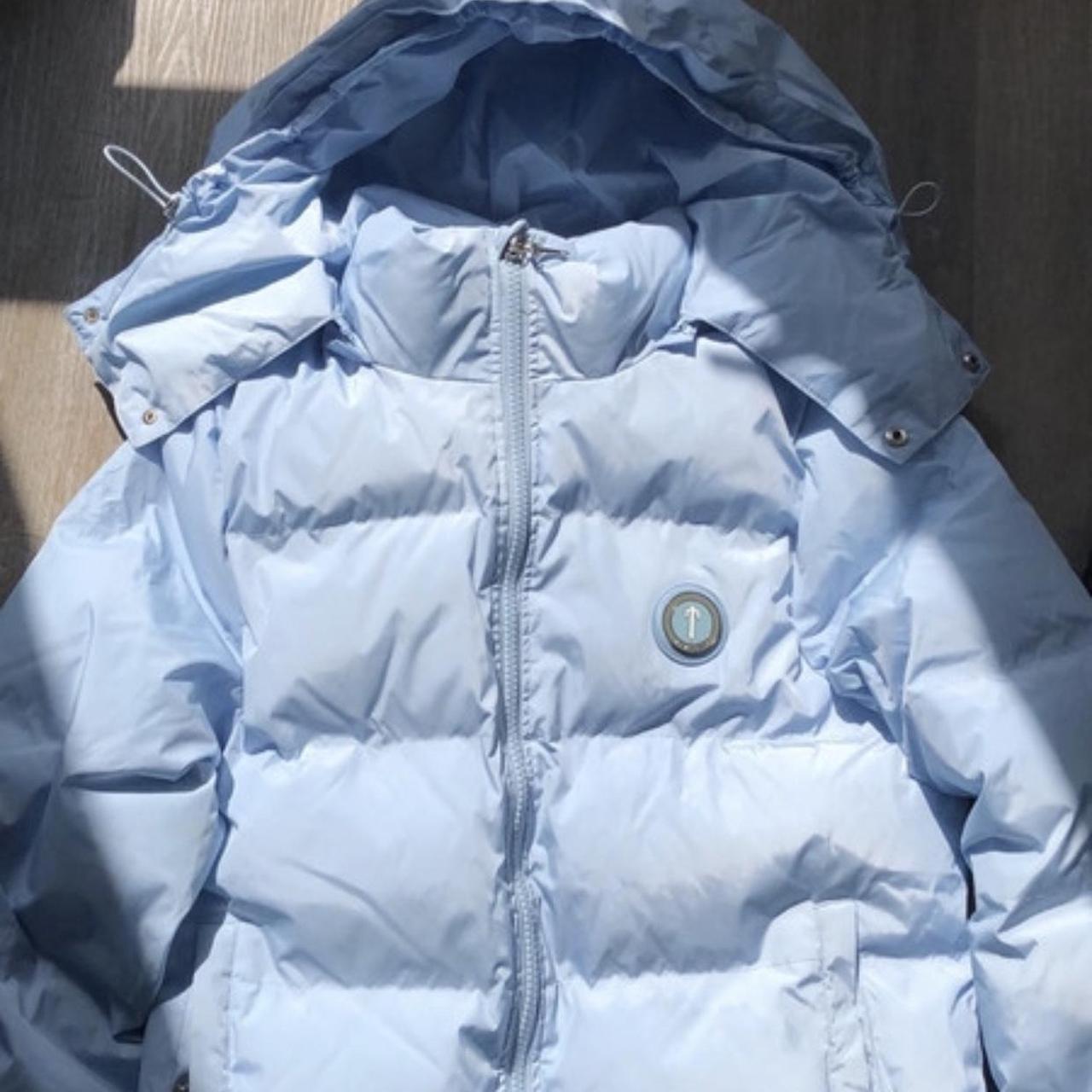 Trapstar Ice Blue Irongate Puffer Men’s Xs Brand... - Depop
