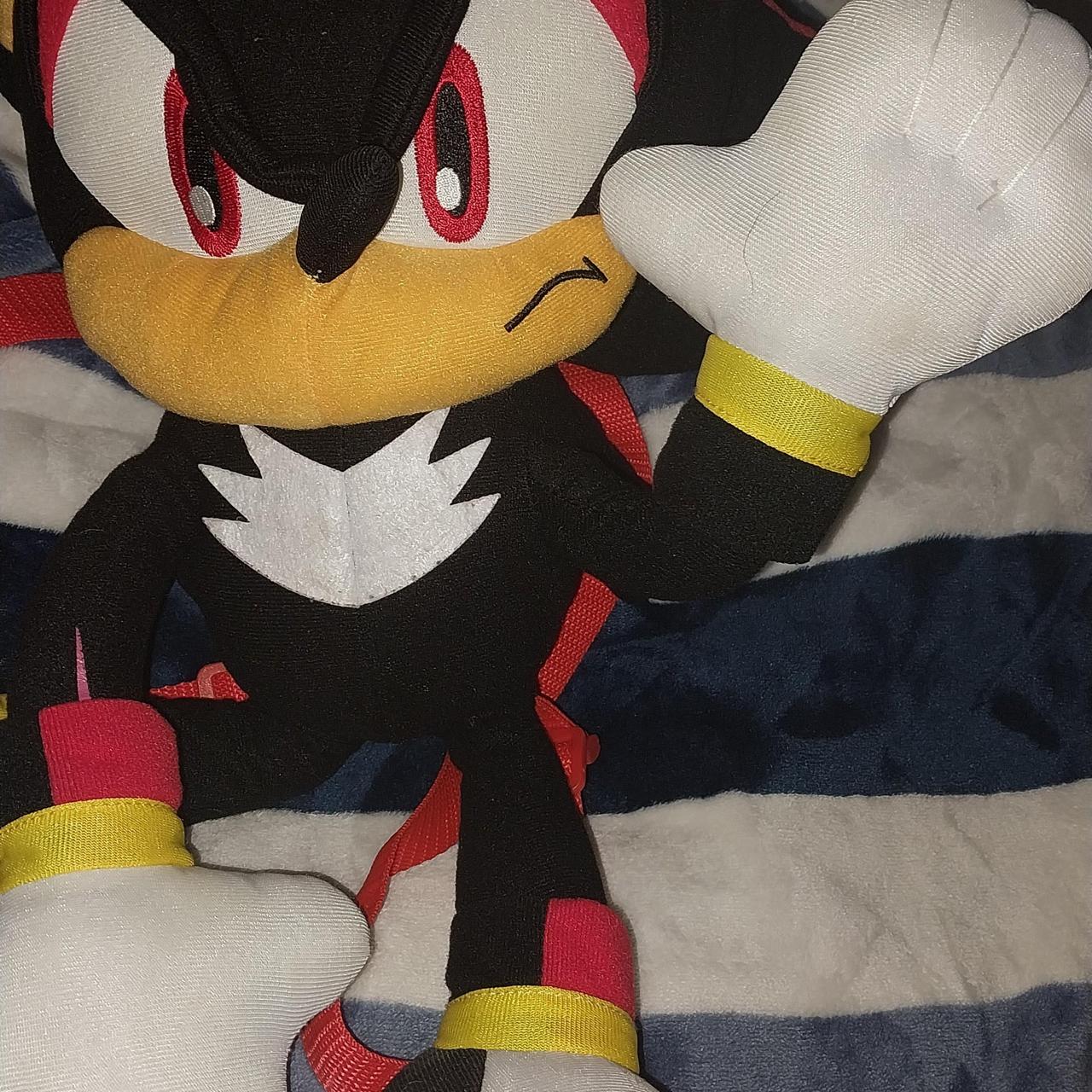 Sonic the Hedgehog OFFICAL BACKPACK Shadow plush... | Depop