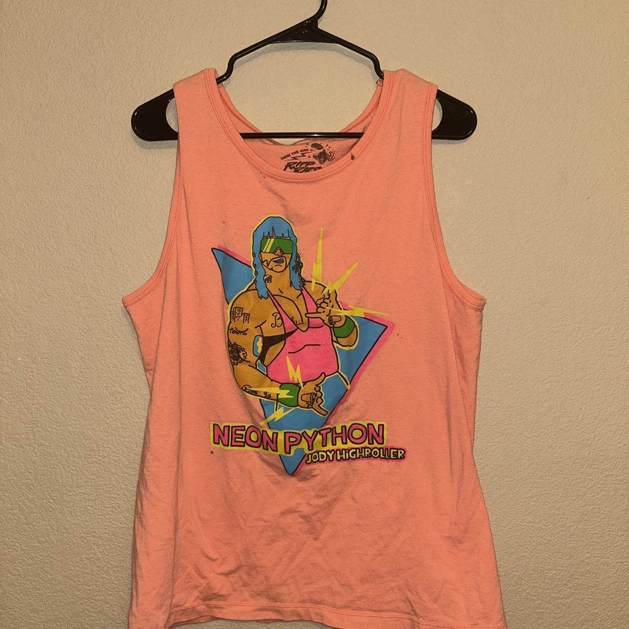 From the mind of Riff Raff- neon python Jody... - Depop