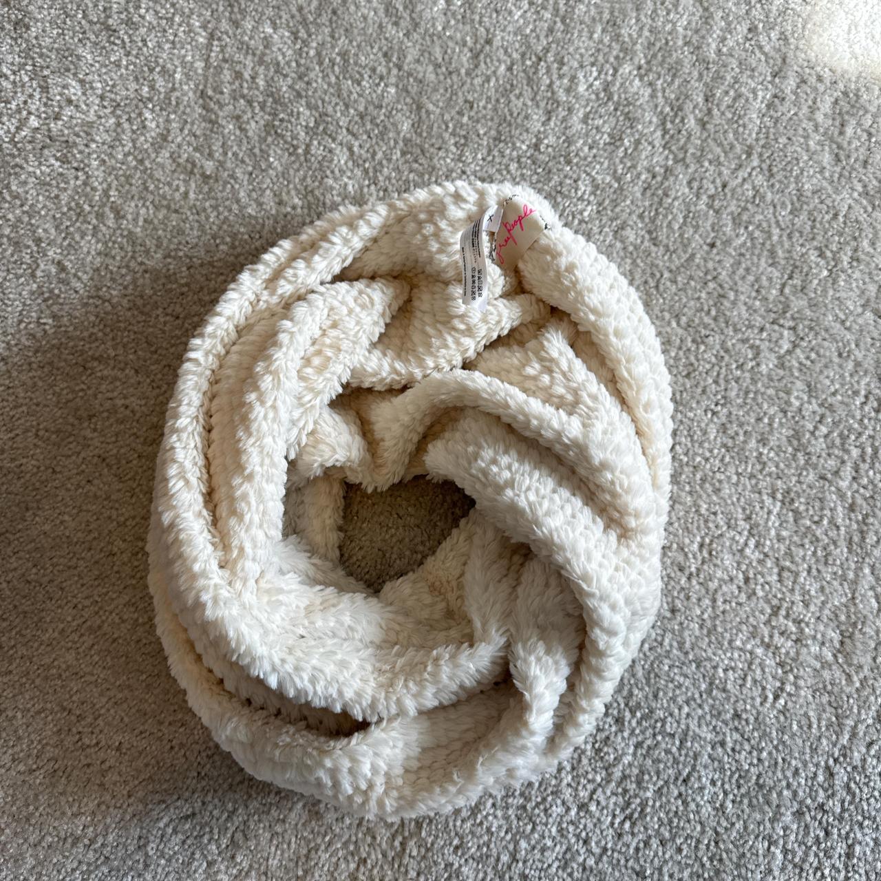 Free people soft and fuzzy infinity scarf | Depop