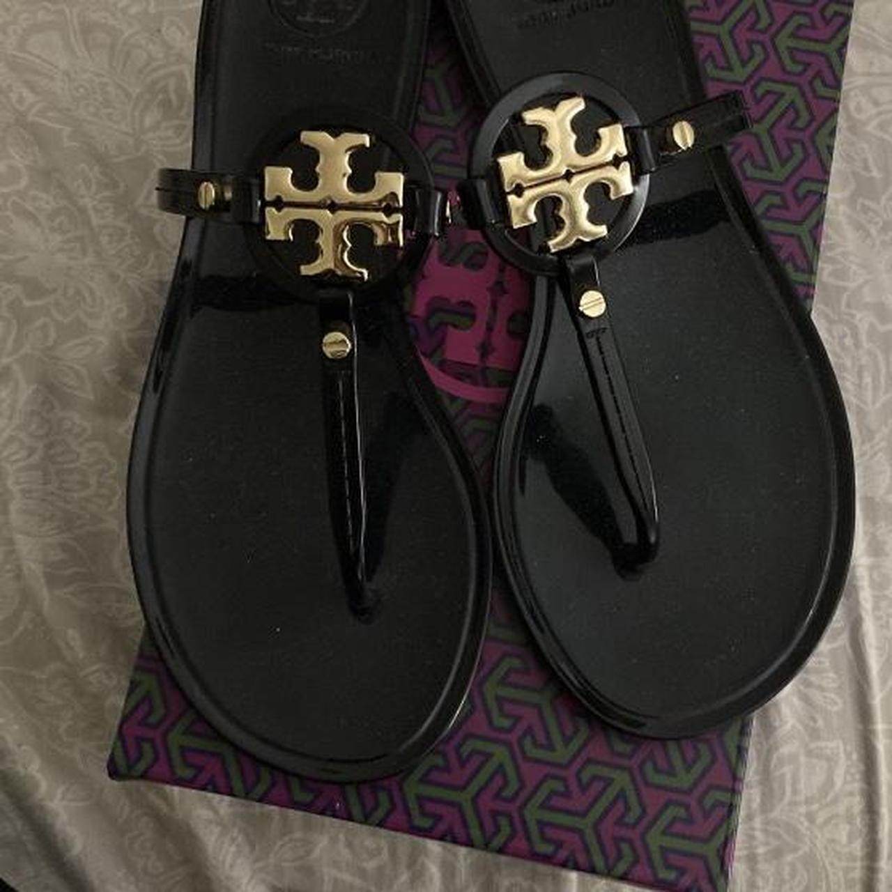 Tory Burch slides for sale ( worn normally, comes... - Depop