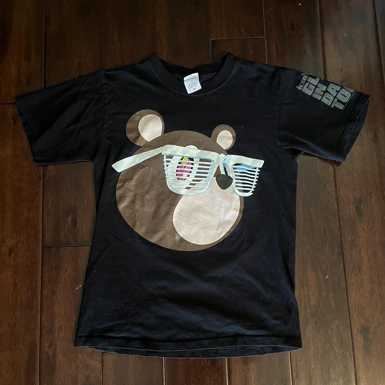 Kanye West Graduation black tee (small) Minimal... - Depop