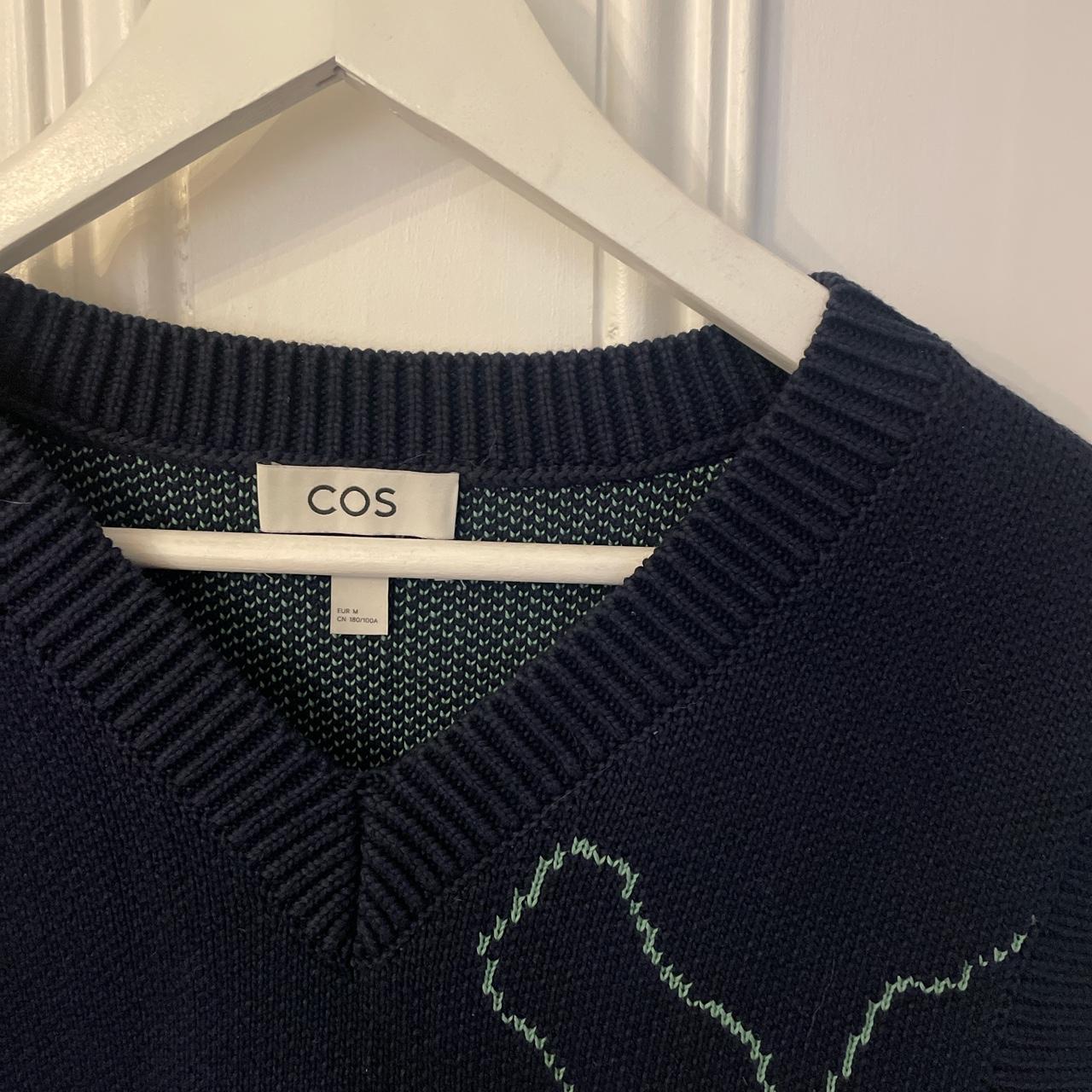 Stunning knit cos (heavy weight) sweater vest, size... - Depop