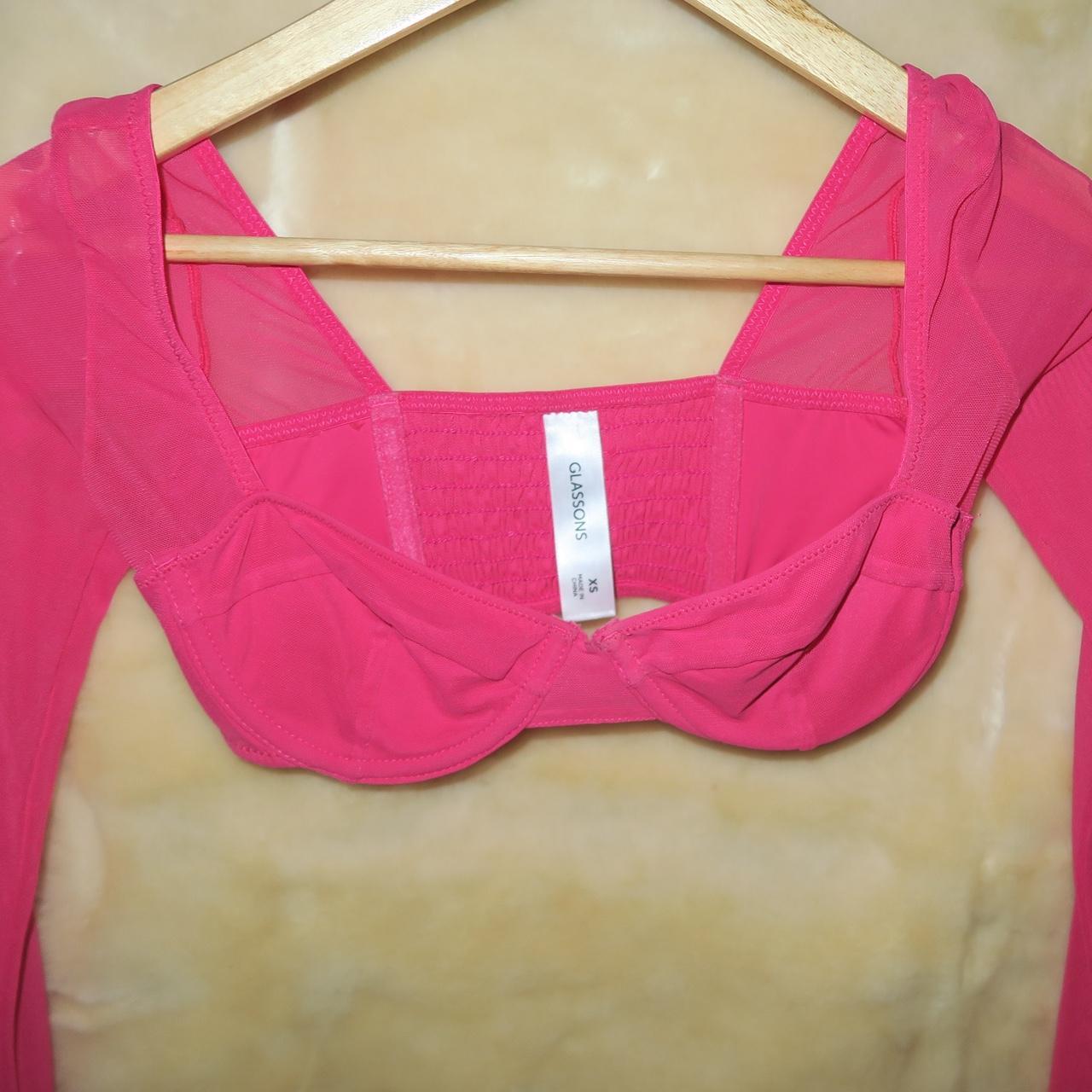 Glassons long sleeve crop top Size XS Worn once,... - Depop
