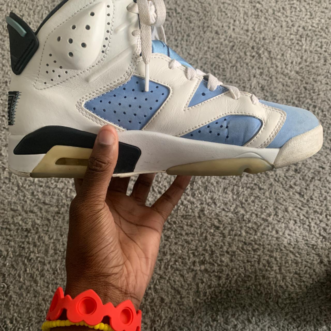 Jordan 6 UNC Used Okay condition - Depop