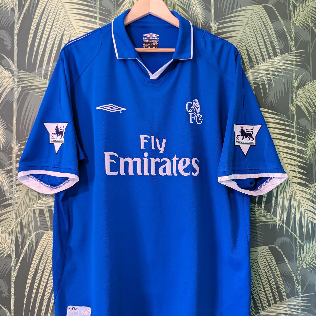 Chelsea 2001-03 official home shirt mens XXL - FRANK... - Depop