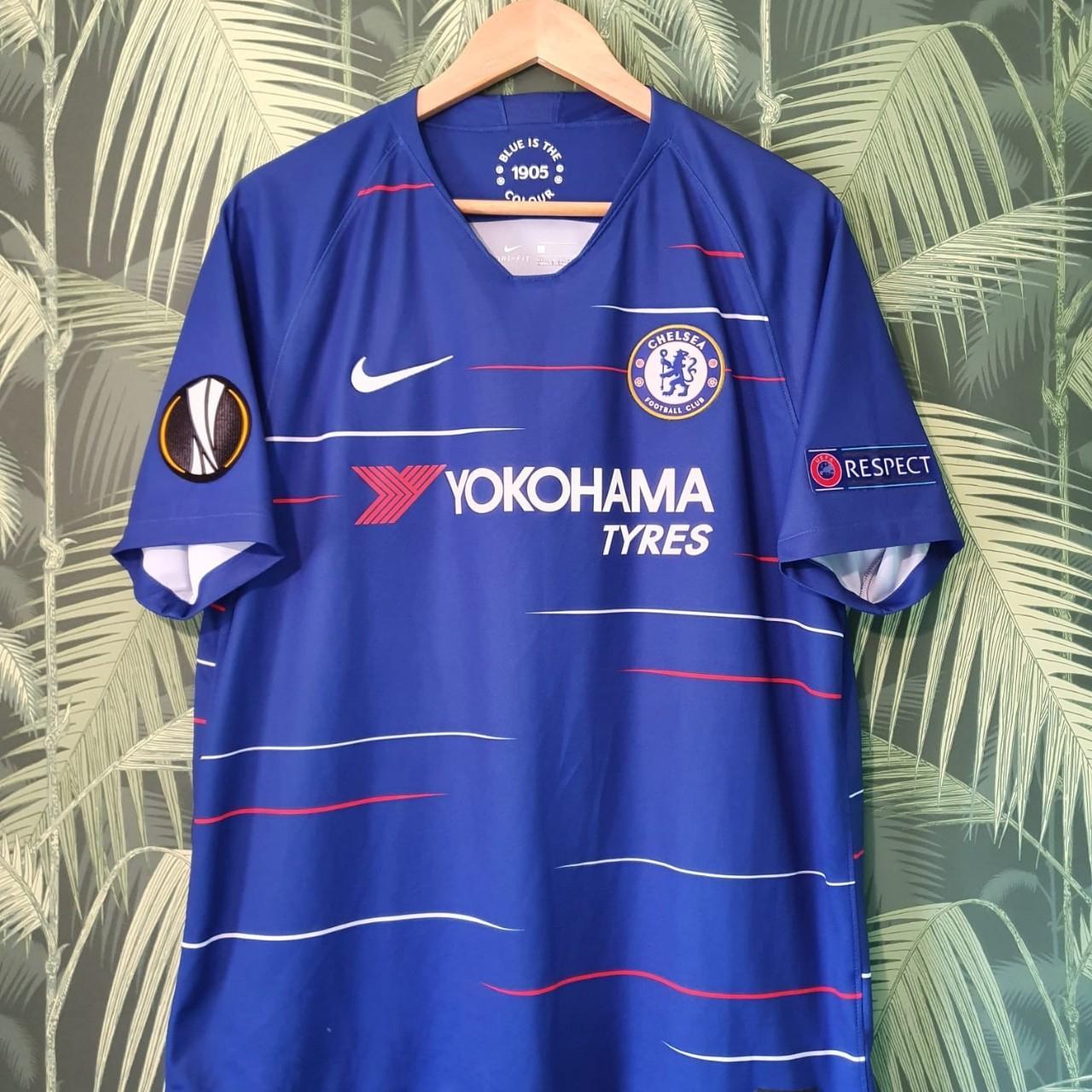Chelsea 2018-2019 official home shirt mens large -... - Depop