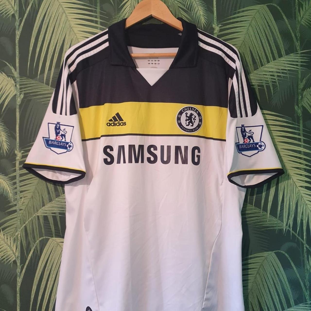 Chelsea 2011-2012 official away shirt mens large -... - Depop