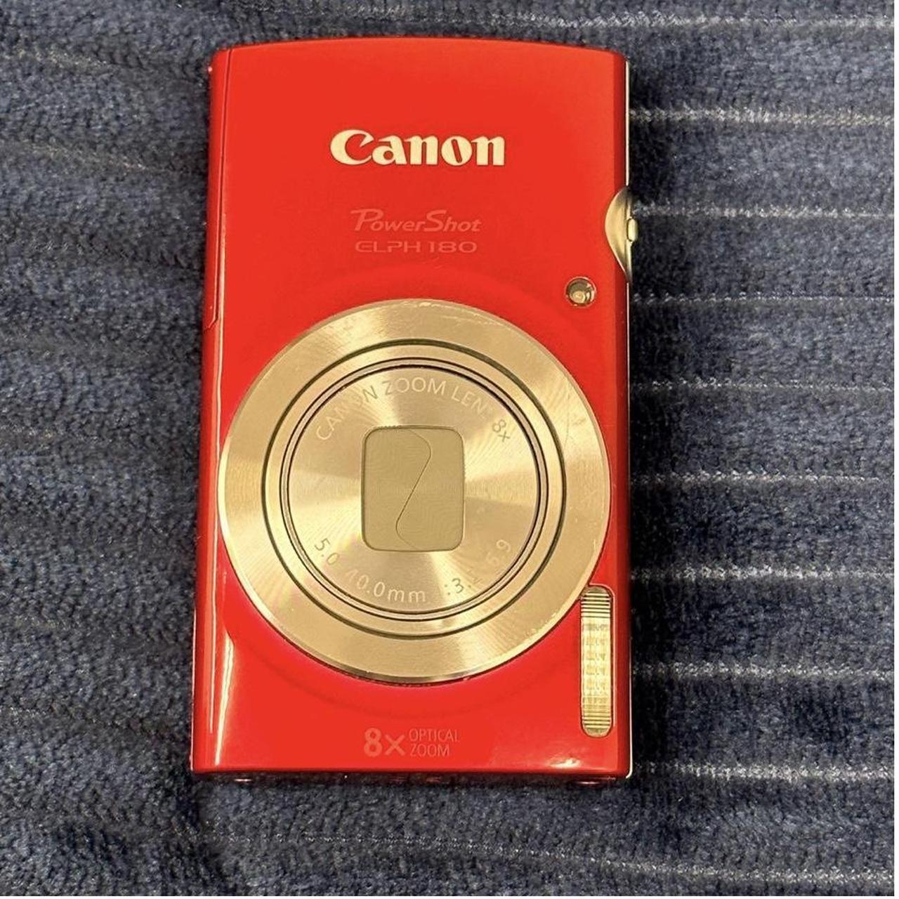 CANON PowerShot ELPH 180 Red 🍓 AMAZING working... - Depop