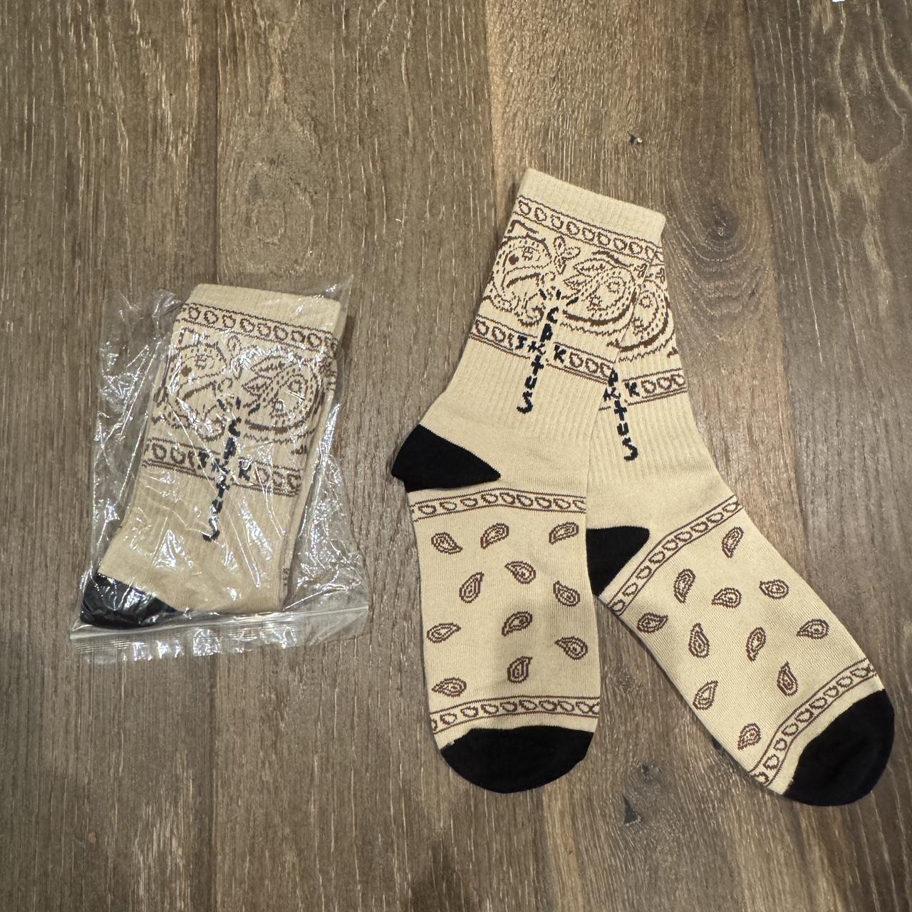 TRAVIS SCOTT SOCKS Brand New In bag COMES IN BLACK... - Depop