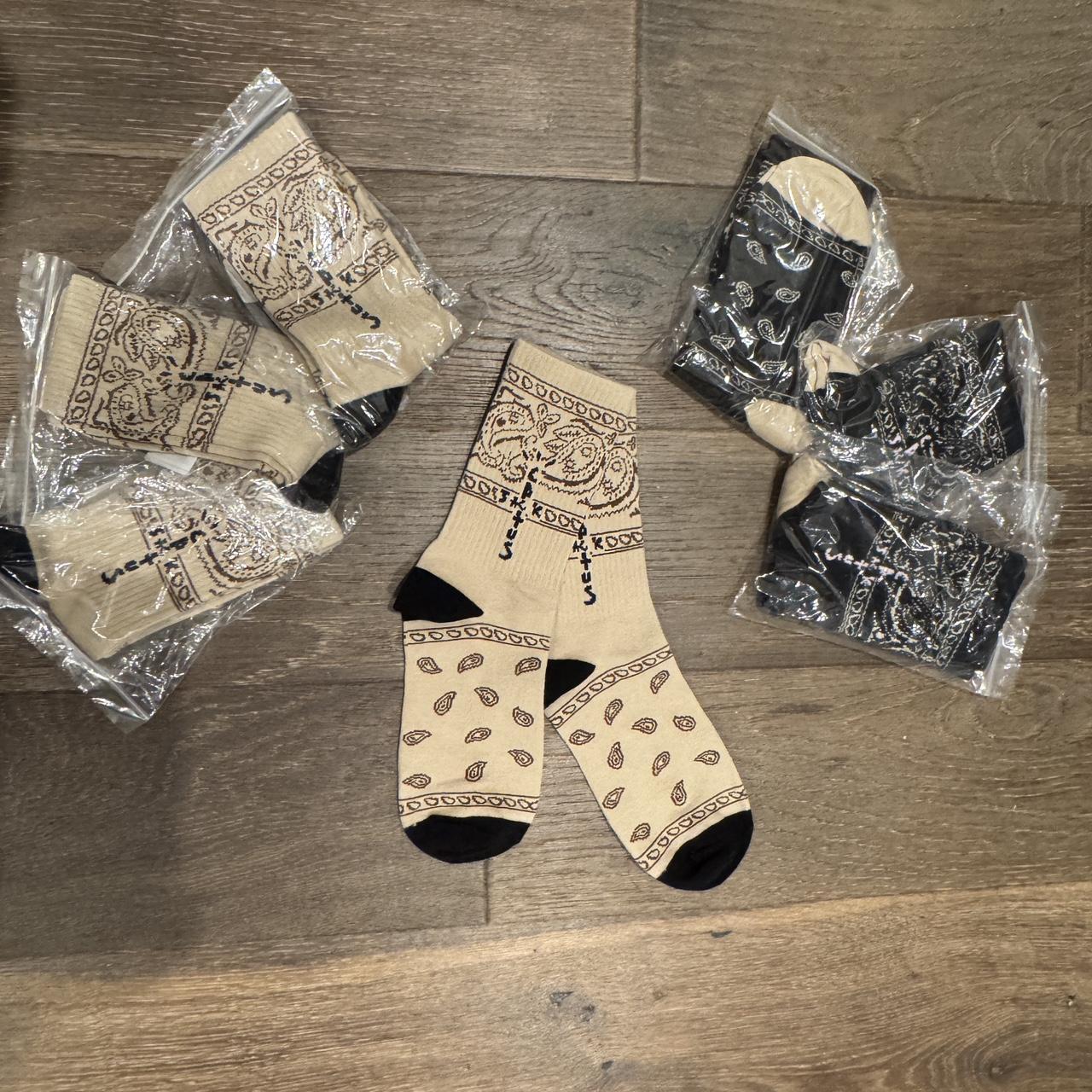 TRAVIS SCOTT SOCKS Brand New In bag COMES IN BLACK... - Depop