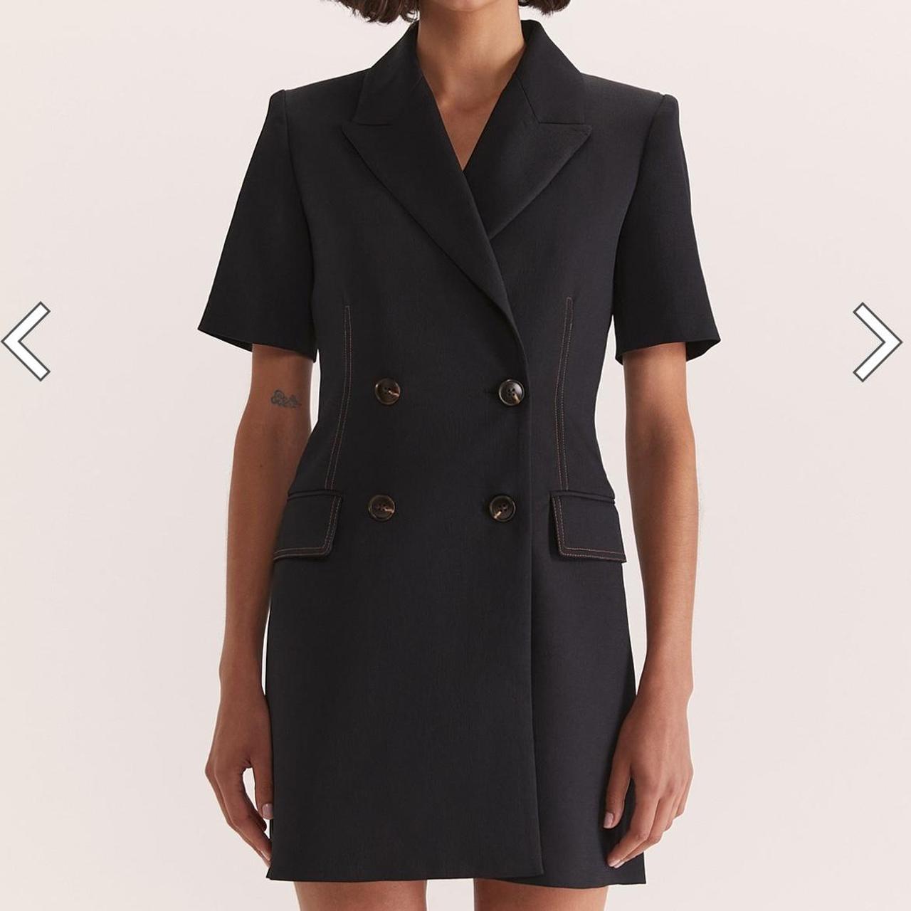 SABA Dharma Blazer Dress Size 8 Worn few time, in... - Depop