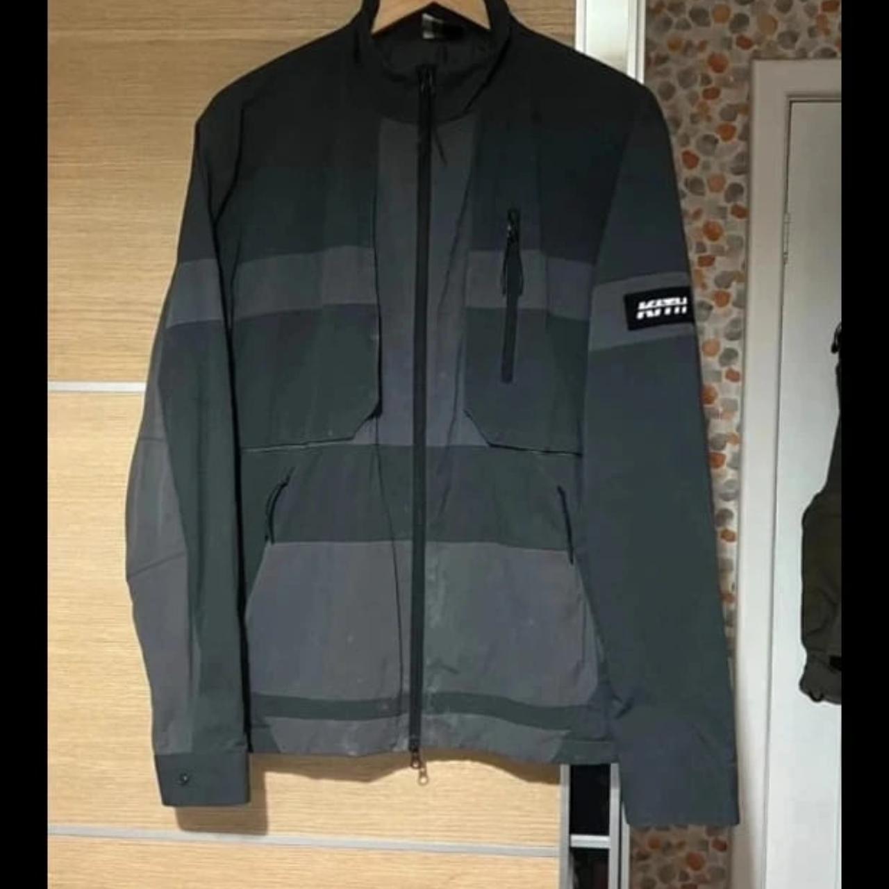 Kith Utility Jacket Navy / Grey Size Medium Good... - Depop