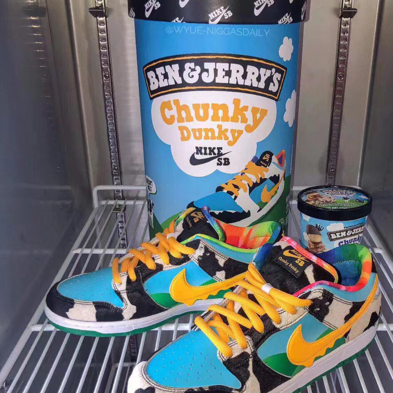 Nike dunk sb pro qs "chunky dunky"chunkydunky milk... - Depop