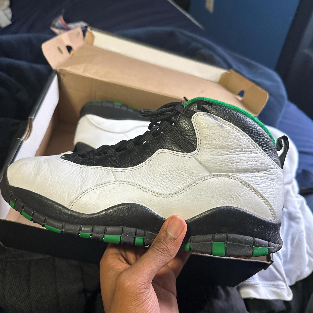 Seattle Jordan Retro 10s 11.5 - Depop