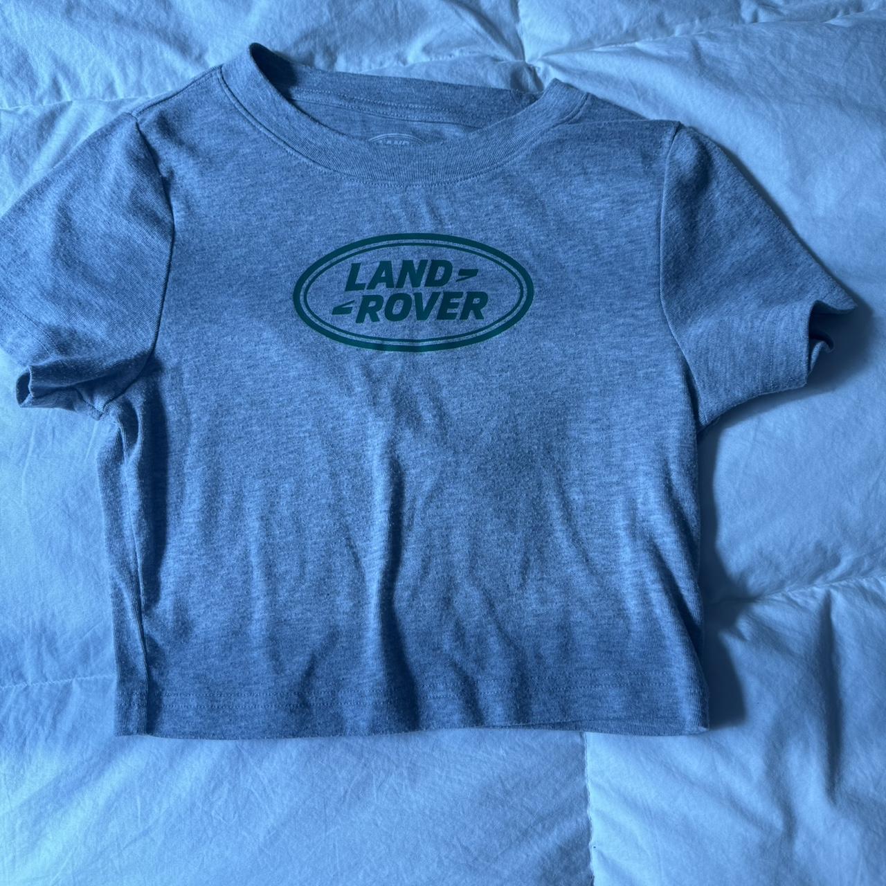 pacsun land rover baby tee - Depop