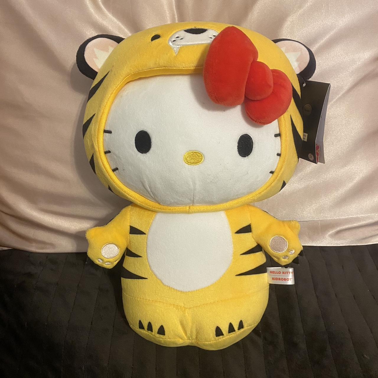 Hello kitty Tiger stuffed animal! Needs a new loving... - Depop