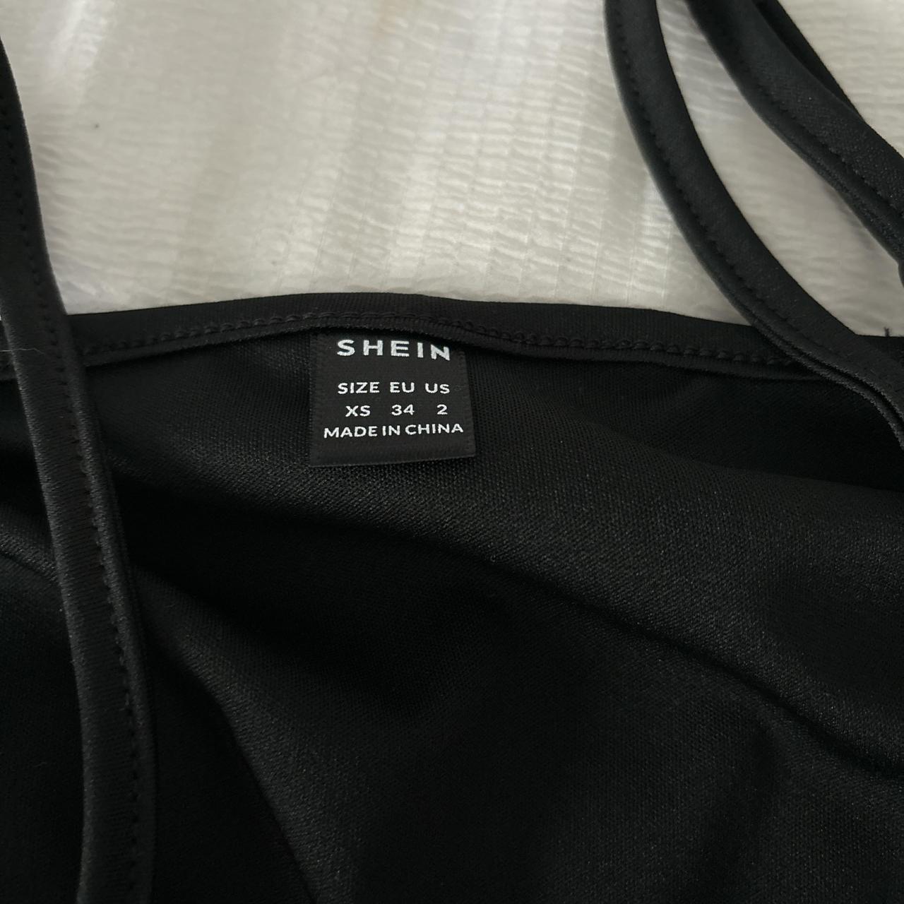 Never worn SHEIN XS jumpsuit black! - Depop