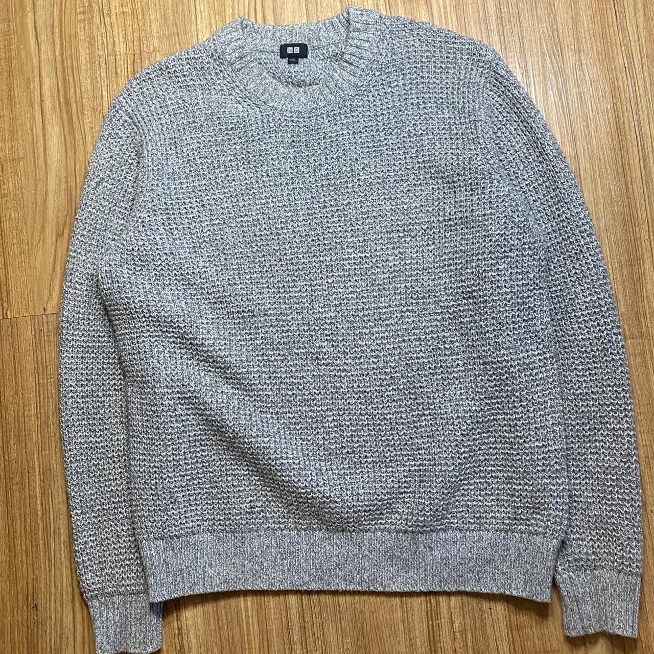 Beautiful cable knit uniqlo sweater - Depop