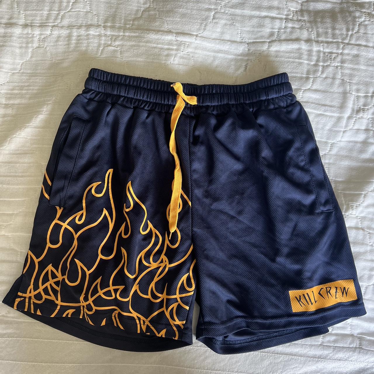 Kill Crew flame shorts #streetwear - Depop