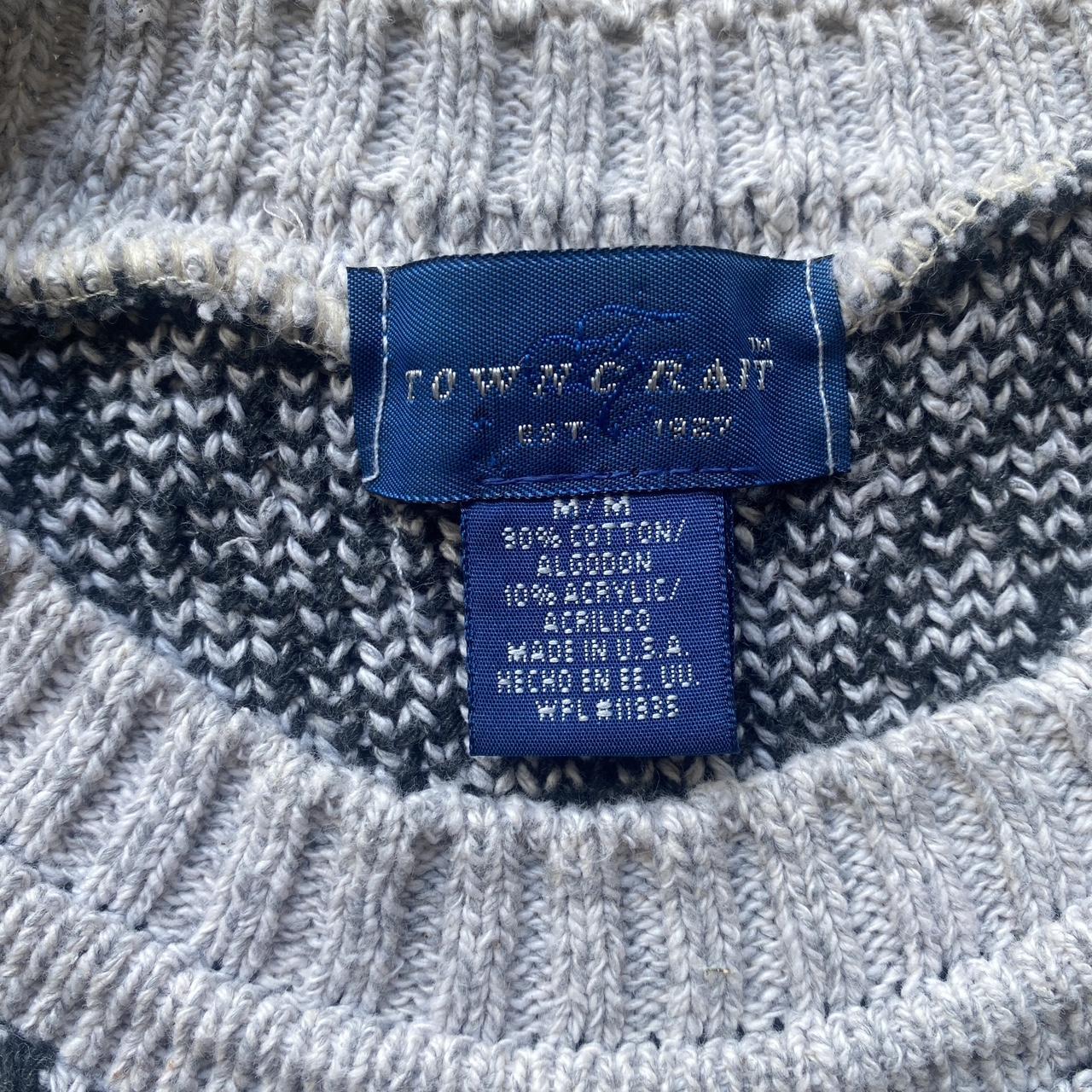 Vintage Town Craft Chunky Knit Sweater Size :... | Depop