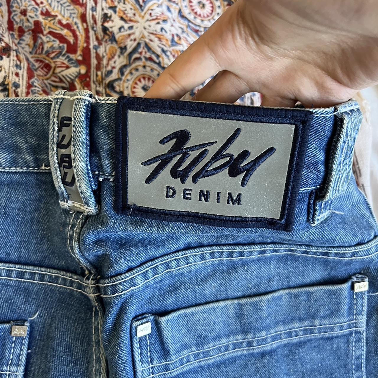 Fubu shorts Reflective logo on back All details... - Depop