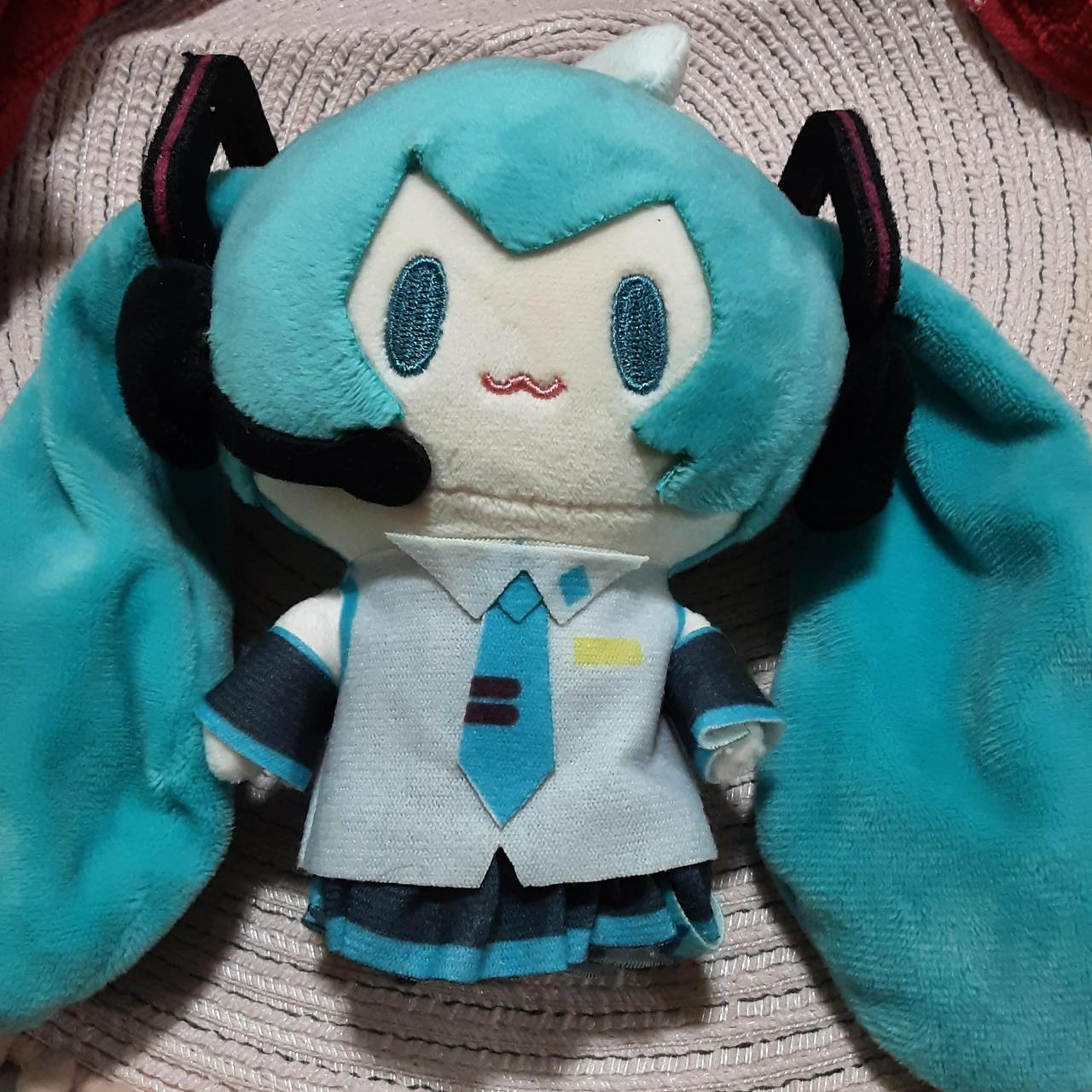 Hatsune Miku plushie with leak that stretches a bit... | Depop