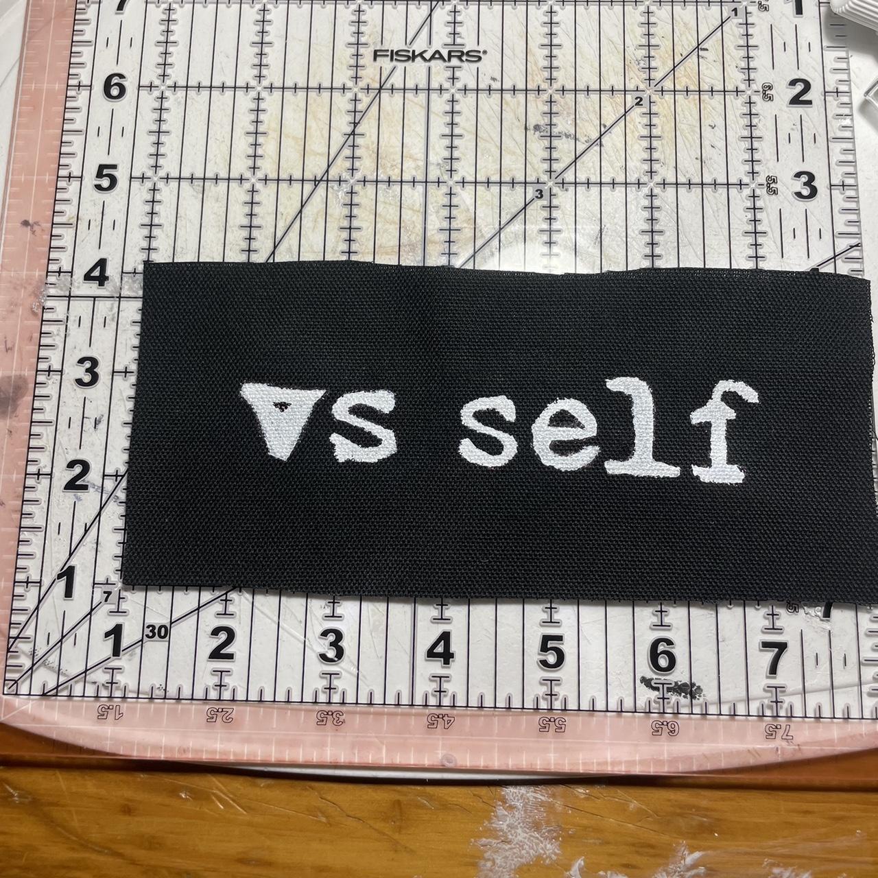vs self patch $5 #vsself #emo #band #patch #diy - Depop