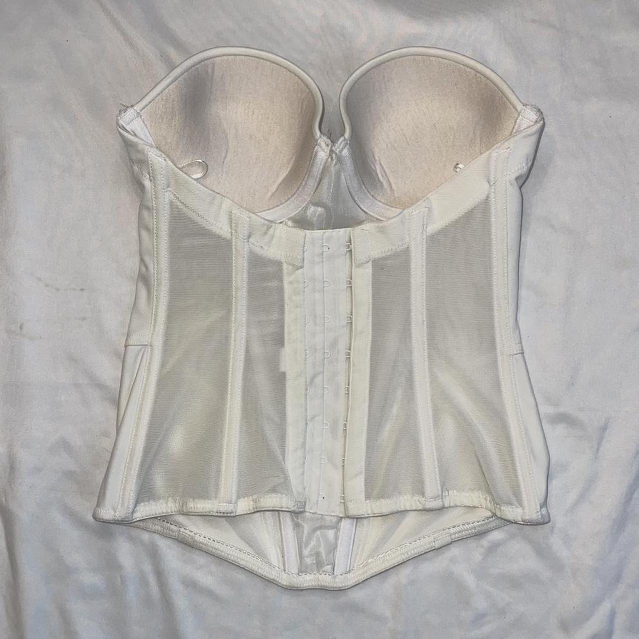 Felina White corset #corset #vintage #Felina #bust... | Depop