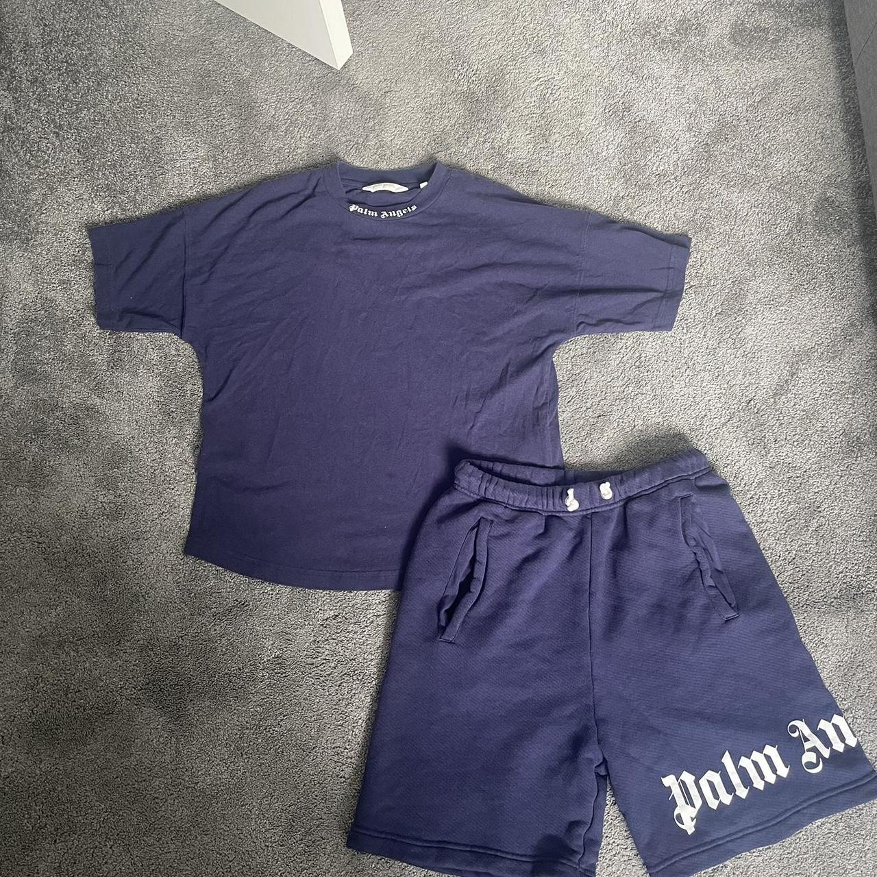 10years kids navy palm angels set - Depop