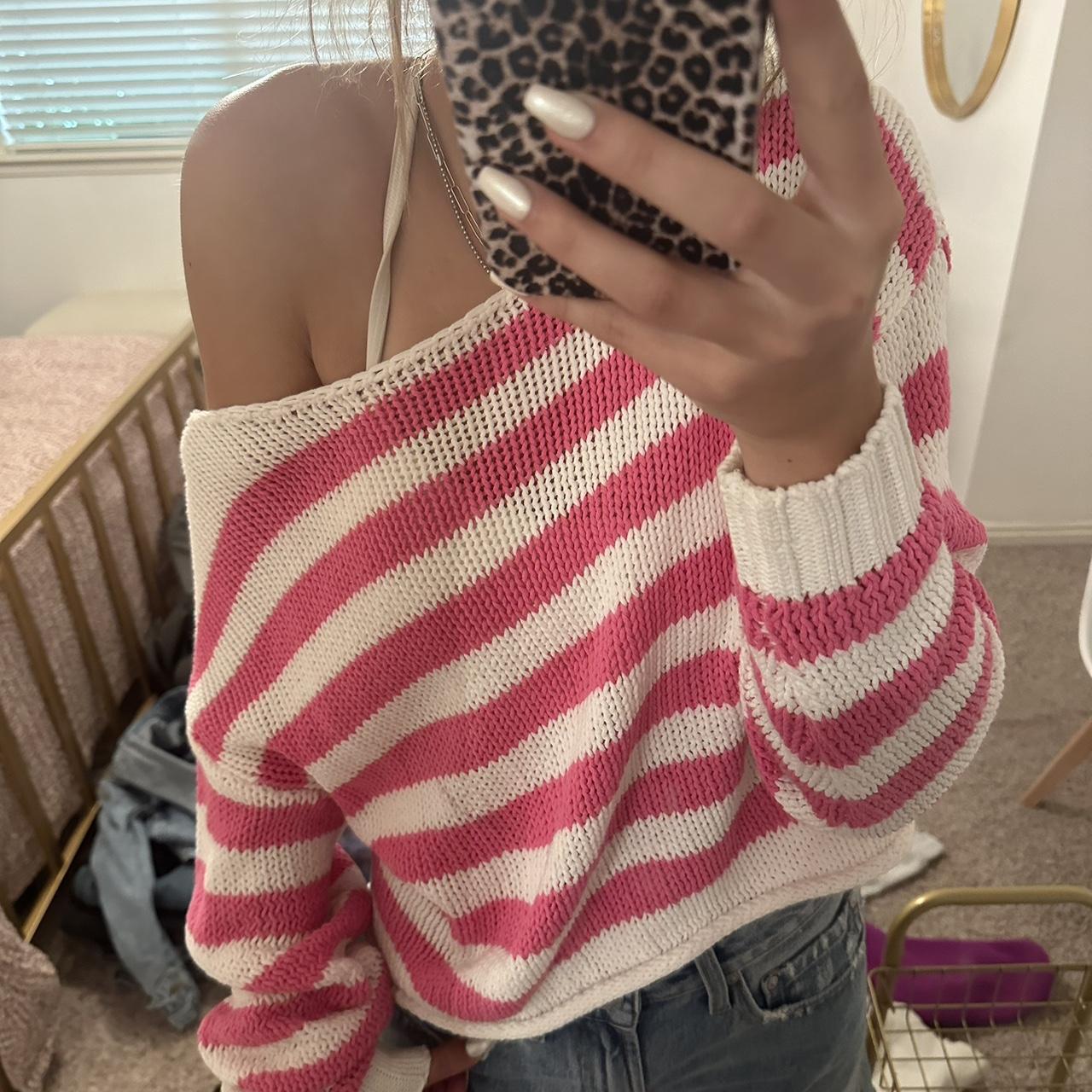 Aerie. Off the shoulder knit sweater. - Depop